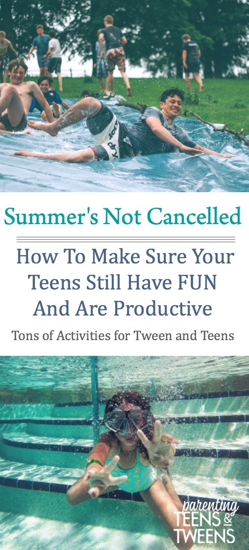 Here's How To Make Sure Your Teens Have Fun And Are Productive This Summer