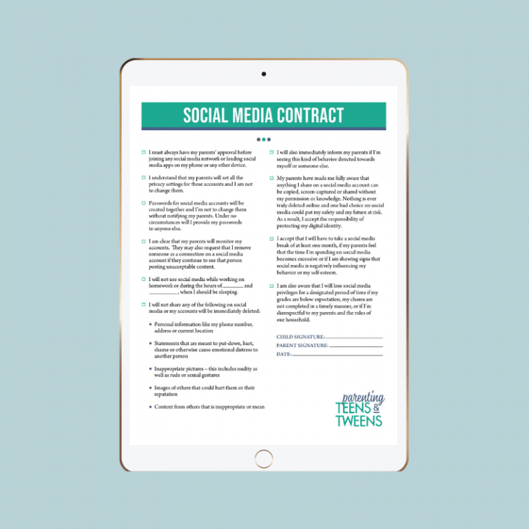 House Tech Rules - parentingteensandtweens.com